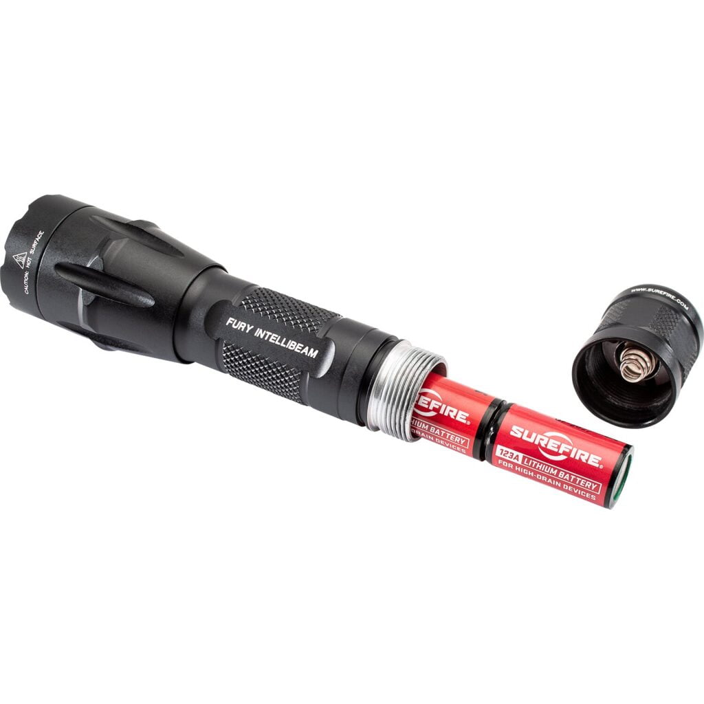 SUREFIRE FURY INTELLIBEAM DUAL FUEL LED FLASHLIGHT 1500 LUMENS ...