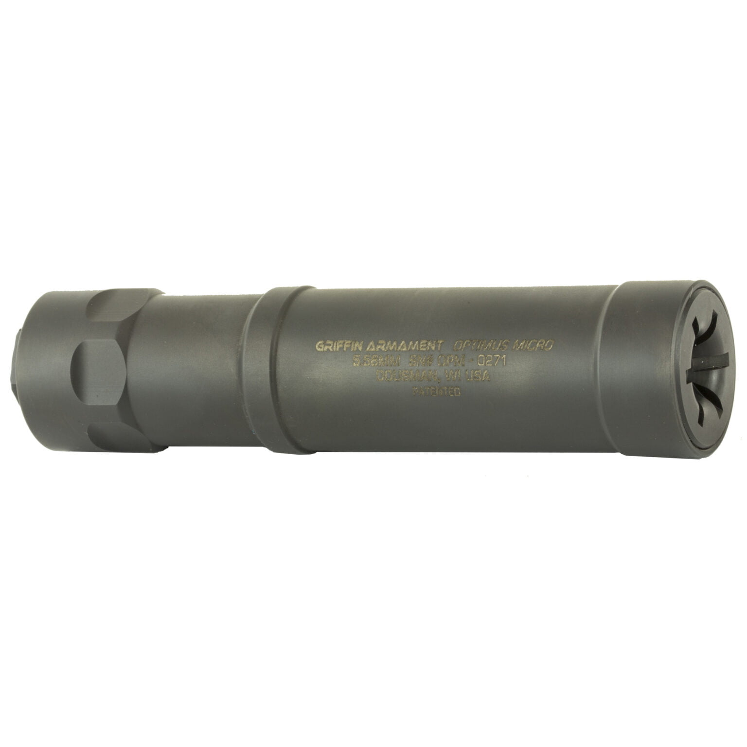 GRIFFIN ARMAMENT OPTIMUS MICRO 5.56MM 22LR SUPPRESSOR - Centerfire Reserve