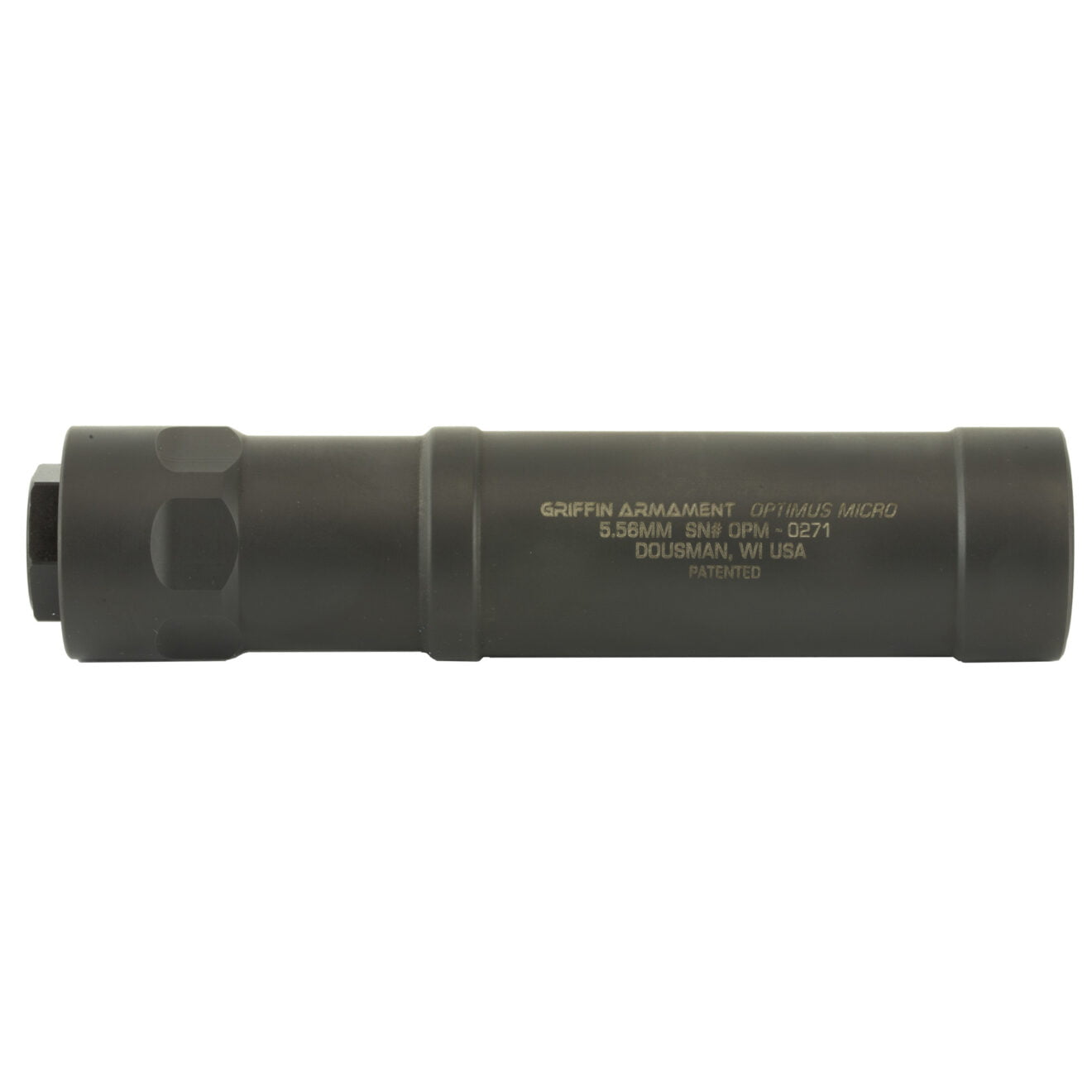 GRIFFIN ARMAMENT OPTIMUS MICRO 5.56MM 22LR SUPPRESSOR - Centerfire Reserve