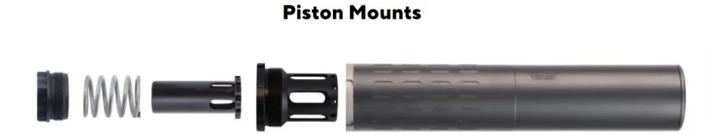 SILENCERCO BRAVO PISTON MOUNT - Centerfire Reserve