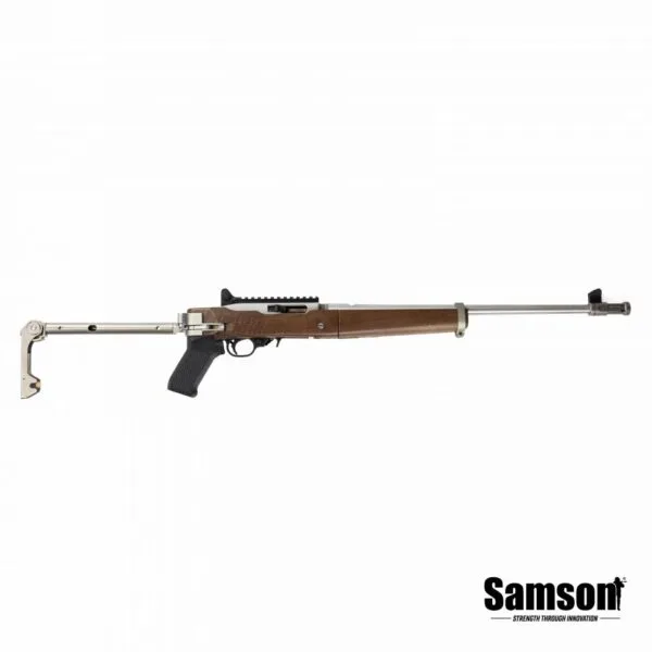 SAMSON B-TM FOLDING STOCK - FITS RUGER 10/22 TAKEDOWN - STAINLESS ...