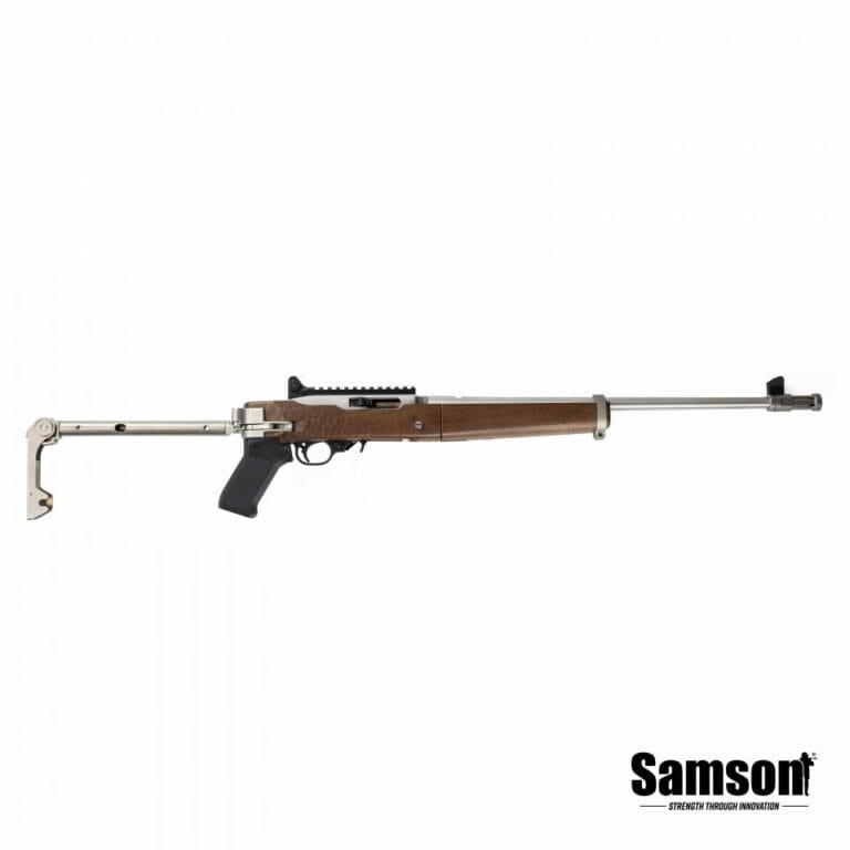 SAMSON B-TM FOLDING STOCK - FITS RUGER 10/22 TAKEDOWN - STAINLESS ...