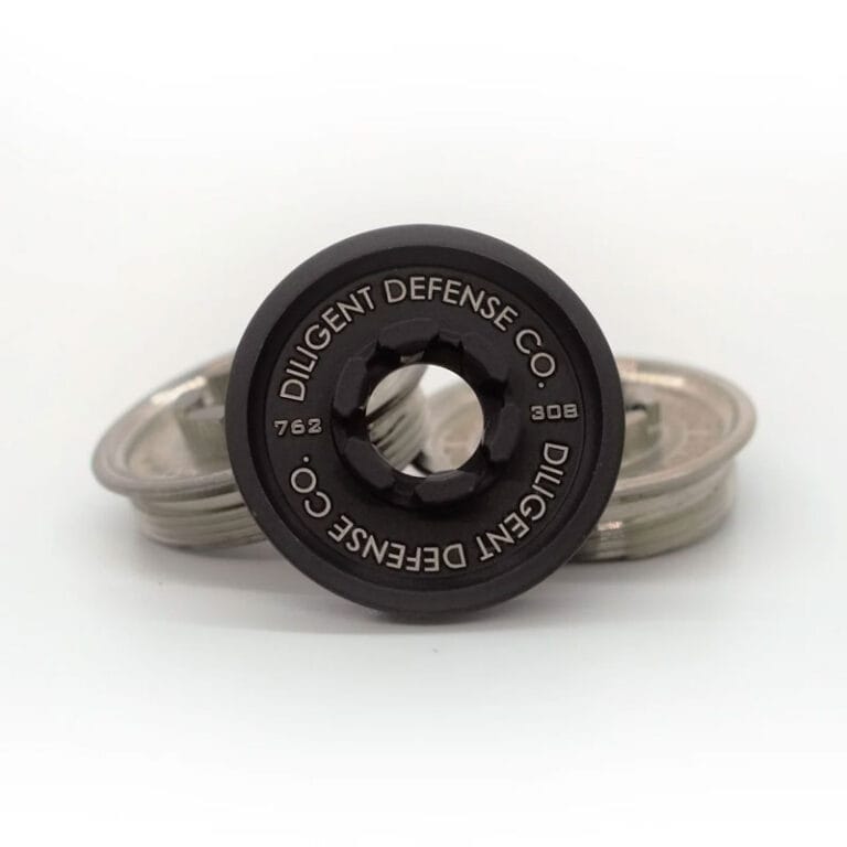 DILIGENT DEFENSE TITANIUM END CAP - Centerfire Reserve