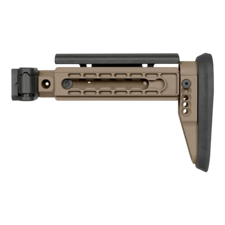 MIDWEST INDUSTRIES AK ALPHA SERIES FOLDING STOCK - FDE - Centerfire Reserve